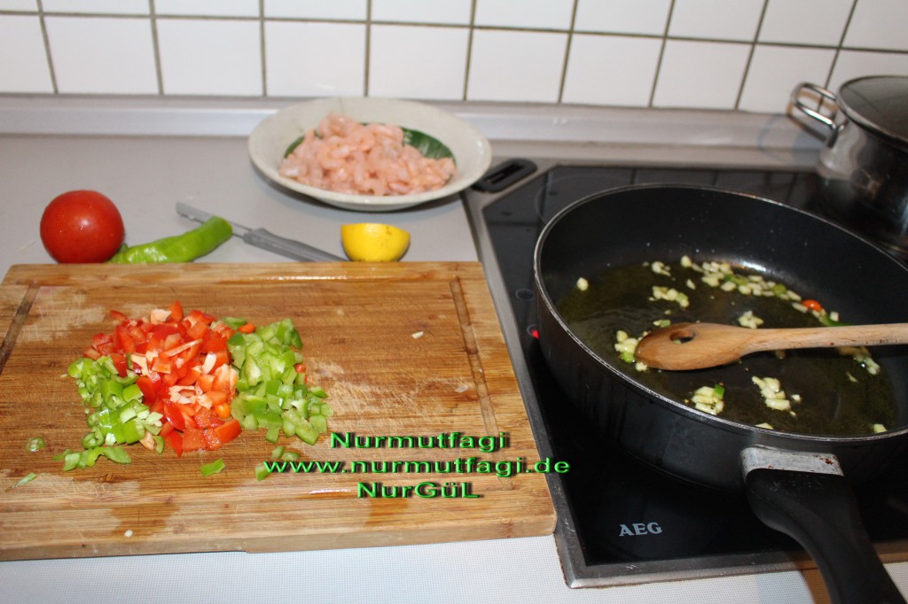 Kremali Mini Karides Scampi Garnelen tarifi – Nur Mutfağı