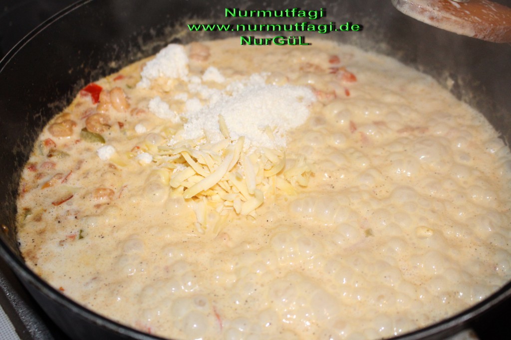 Kremali Mini Karides Scampi Garnelen tarifi – Nur Mutfağı