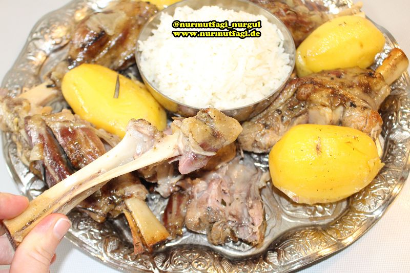 Firinda Kuzu Incik Kebabi nasil yapilir tarifi, lokum gibi yumusacik ...