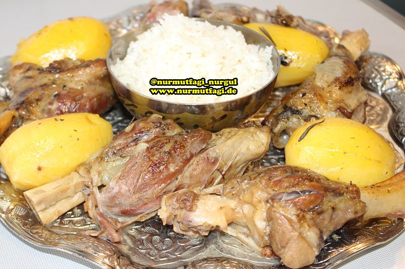 Firinda Kuzu Incik Kebabi nasil yapilir tarifi, lokum gibi yumusacik ...