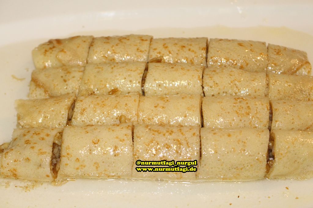 Şıllık tatlısı nasıl yapılır tarifi Şanlıurfa yöresinden,Taş ekmek ...