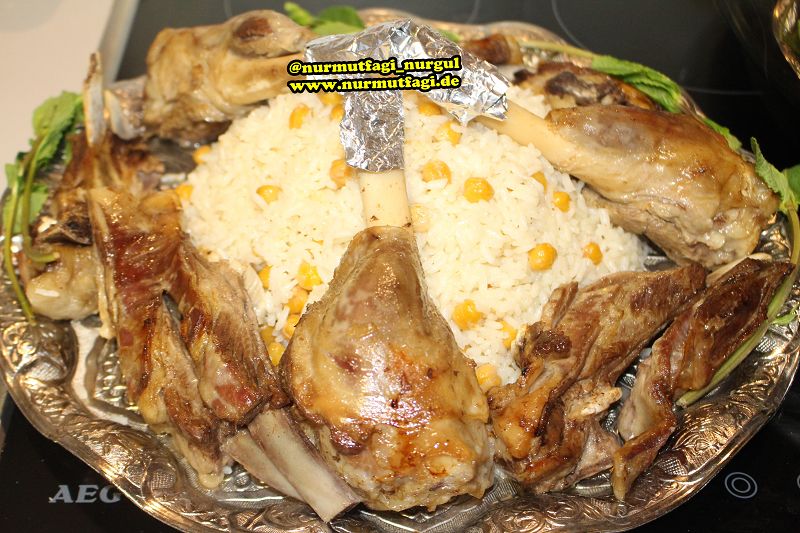 en kolayindan Firinda Kuzu incik Kebabi, nohutlu pilav tarifi – Nur Mutfağı