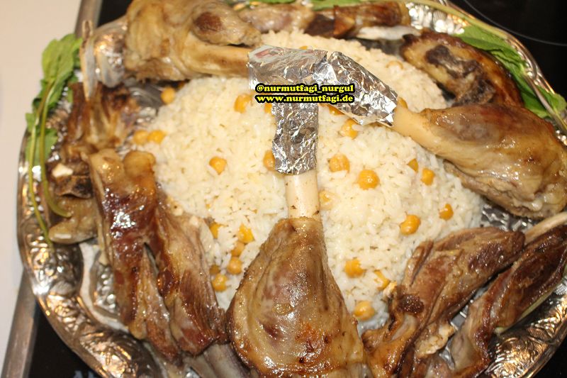 en kolayindan Firinda Kuzu incik Kebabi, nohutlu pilav tarifi – Nur Mutfağı