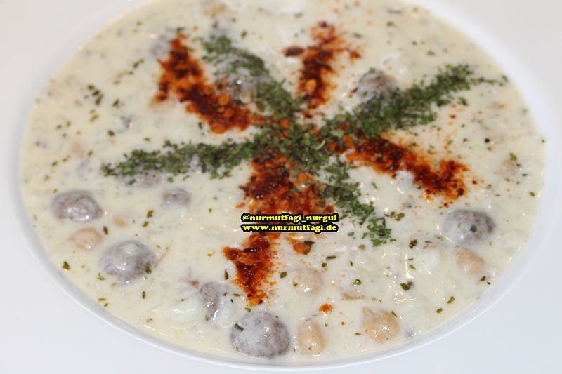 YOGURT CORBASI; KÖFTELI YOGURT CORBA TARIFI; LEBENIYE CORBASI TARIFI (4 ...